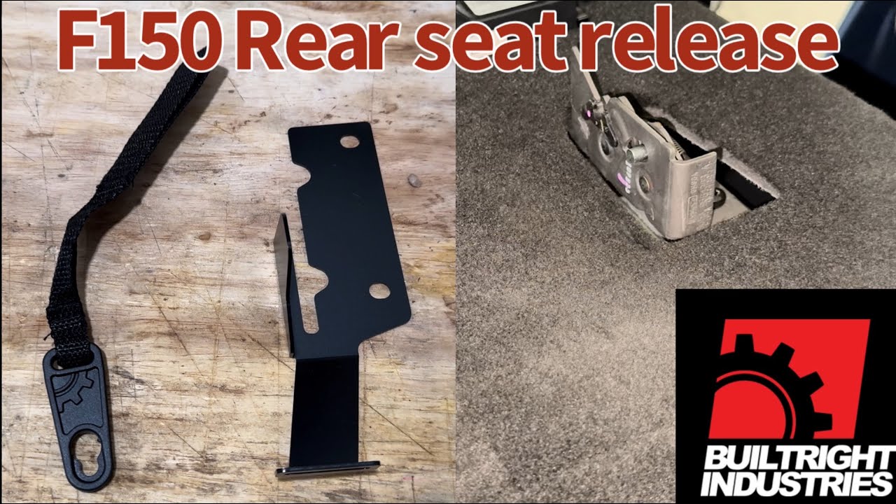 Builtright industries rear seat release for 2021 - 2023 Ford F-150 ...
