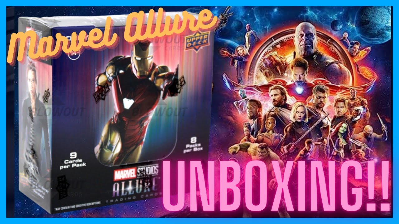 MARVEL ALLURE HOBBY BOX BREAK! - YouTube