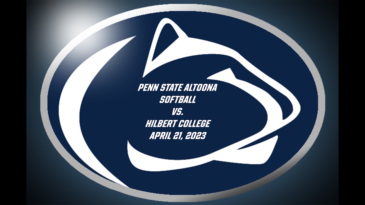 Penn State Altoona Softball Vs Hilbert 4 21 23 YouTube Penn State Altoona Softball Vs Hilbert 4 21 23 YouTube