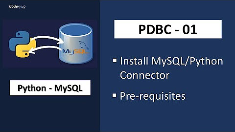 Python - MySQL Tutorial | Python Database Connectivity | PDBC Tutorial - YouTube