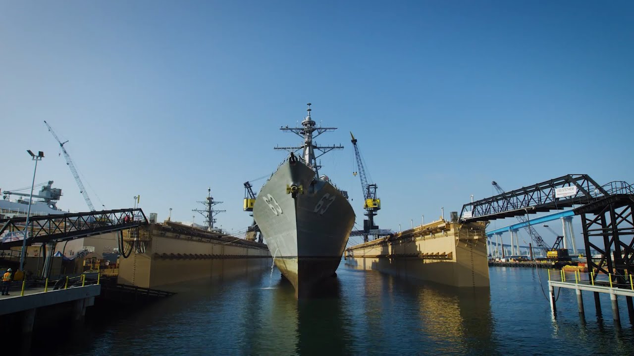 BAE Systems San Diego Ship Repair – The Proud and the Bold - YouTube