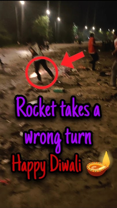 When Diwali Rockets Take a Wrong Turn 💥🚀🔥🎯 #shorts #diwalicelebration #rocket #fails - YouTube