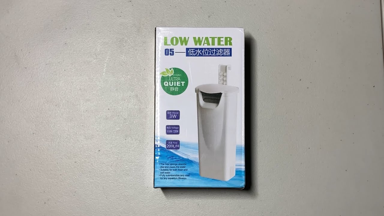 Unboxing $11 DaToo 3W Aquarium Filter - YouTube