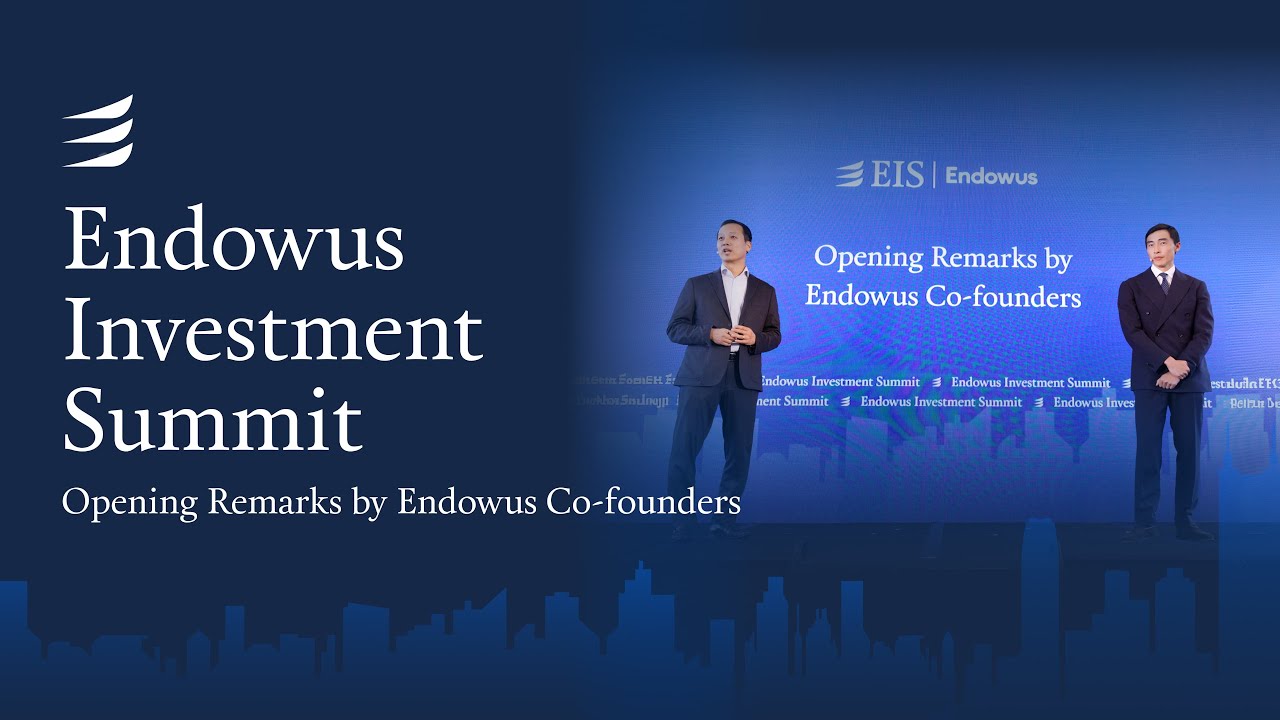 Opening Remarks by Endowus Co-founders: Samuel Rhee and Gregory Van ...