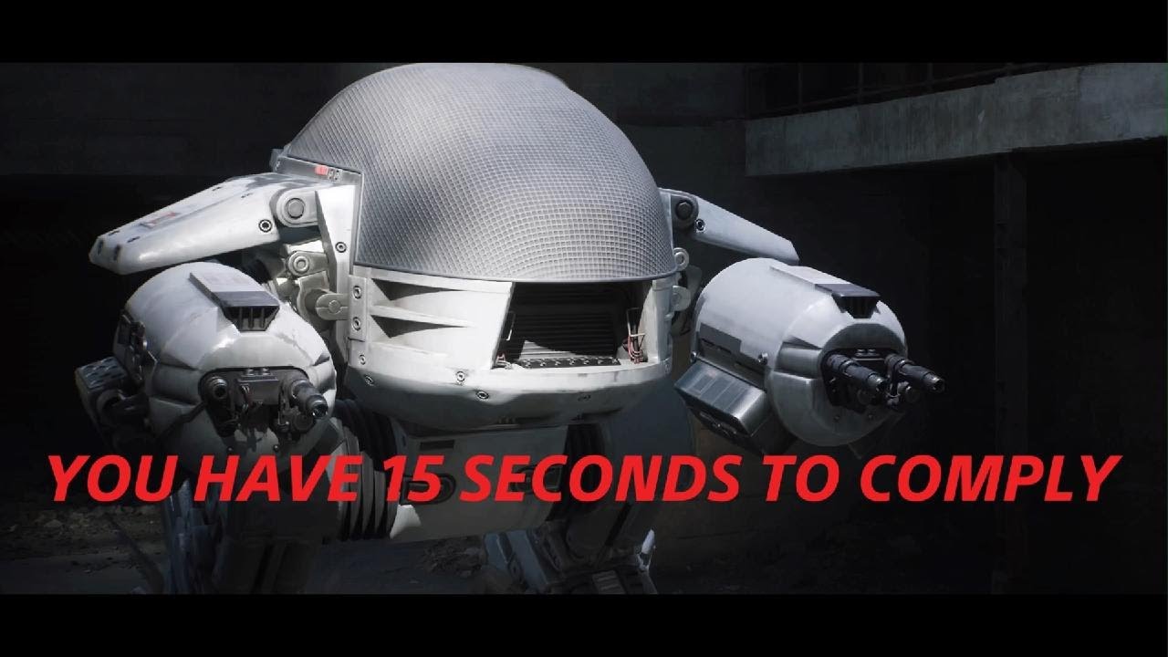 Robocop: Rogue City | ED-209 Malfunction - YouTube