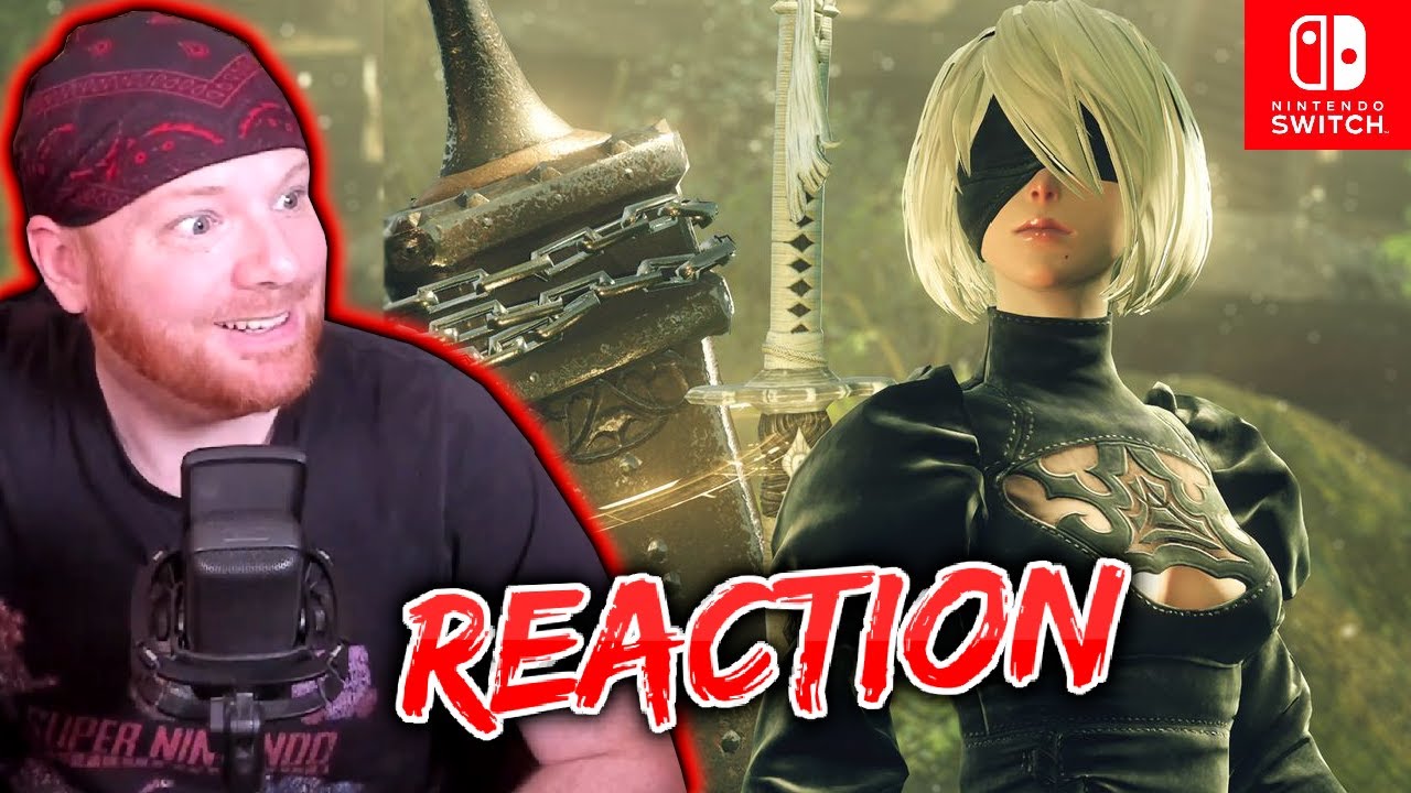 Krimson KB Reacts: Nier: Automata is coming to Nintendo Switch - YouTube