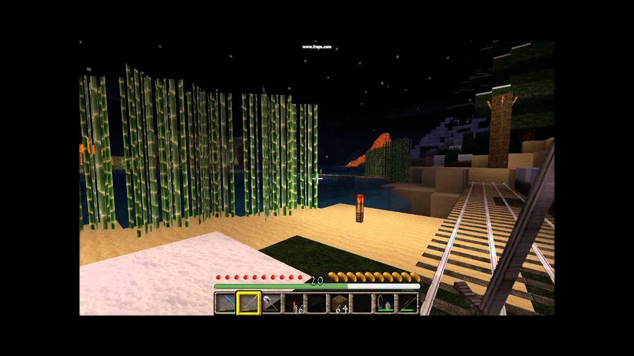 Minecraft Frontier House and Library - YouTube