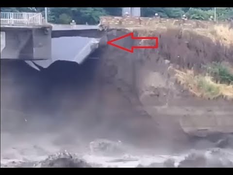 Göyçayda MİNLƏRLƏ MAŞIN TIXACDA QALIB -Körpü Aşıb 2018.06.03