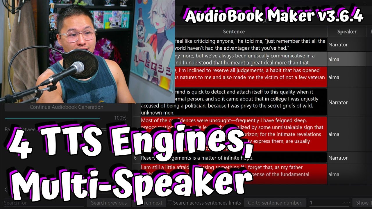 Installing Local AI Audiobook Maker with Multi-Speaker Narration - YouTube
