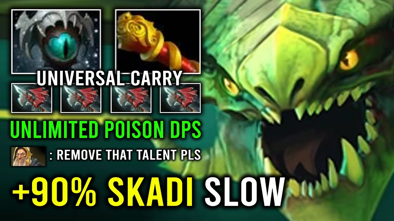 NEW Universal Viper Hyper Carry +90% Slow Poison Skadi Right Click Hit ...