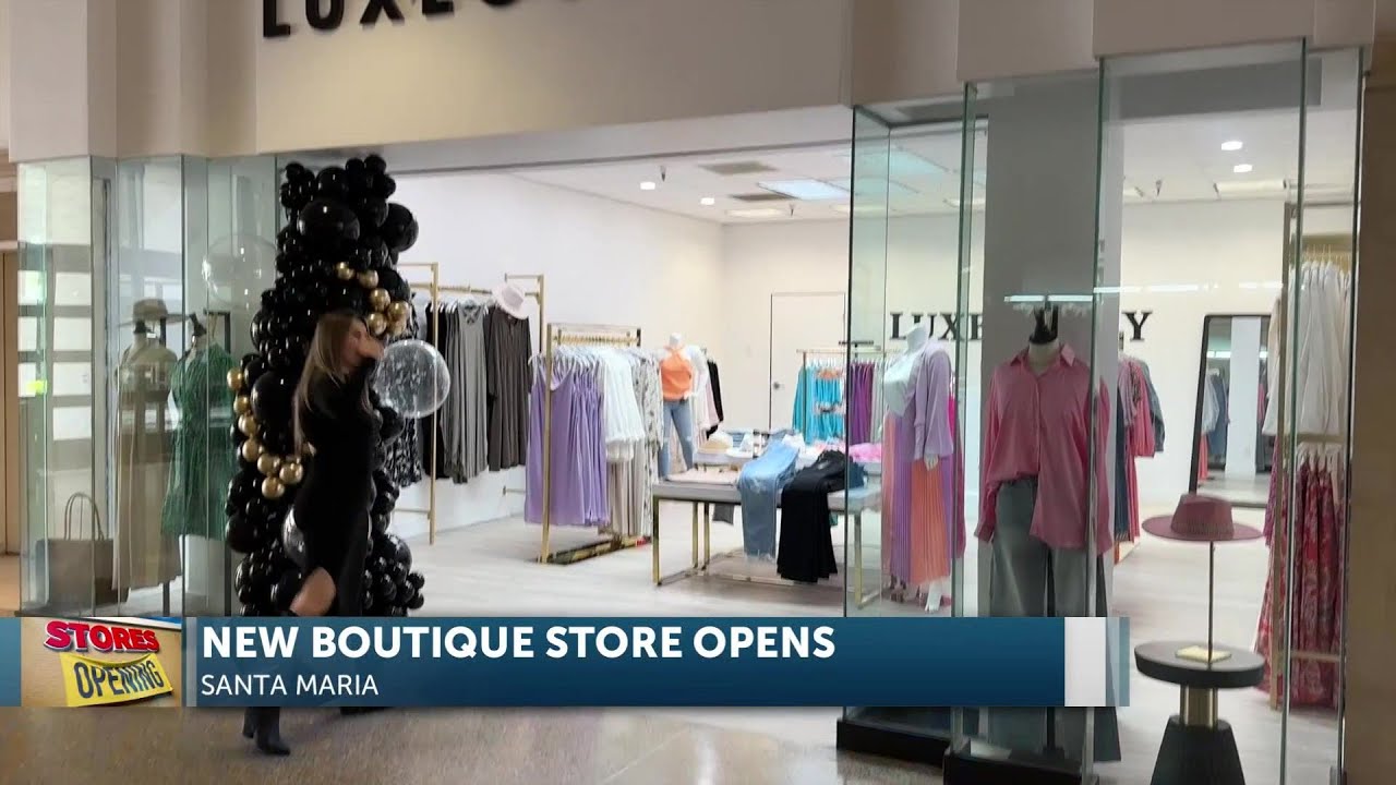 A new business opens at the Santa Maria Town Center - YouTube