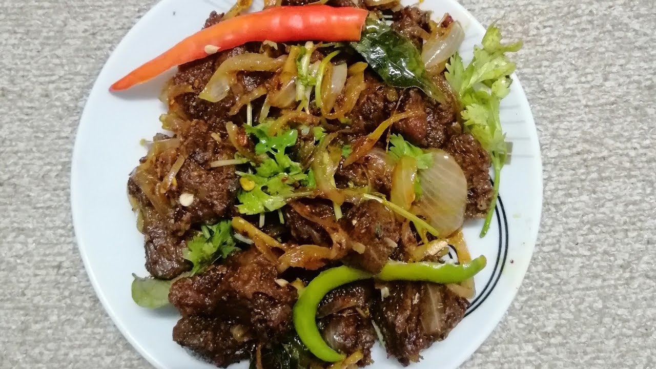 Beef Kondattam//Naadan Beef Receipe - YouTube