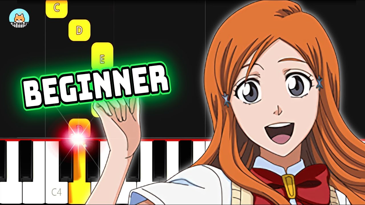Bleach OP 6 - "ALONES" - BEGINNER Piano Tutorial & Sheet Music - YouTube