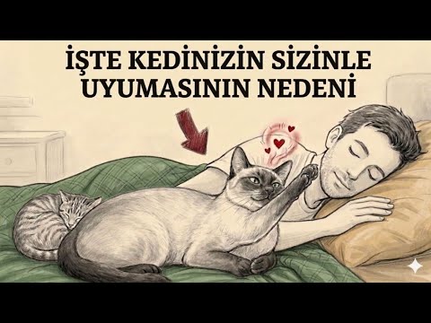 Kediniz Her Gece Yanınızda Uyuyorsa? ŞOK EDİCİ ANLAM!