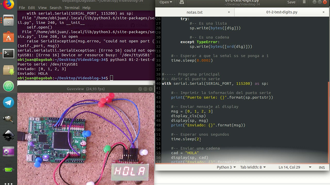 Capítulo 34: FPGAs: Display SPI de 4 dígitos de 7 segmentos - YouTube