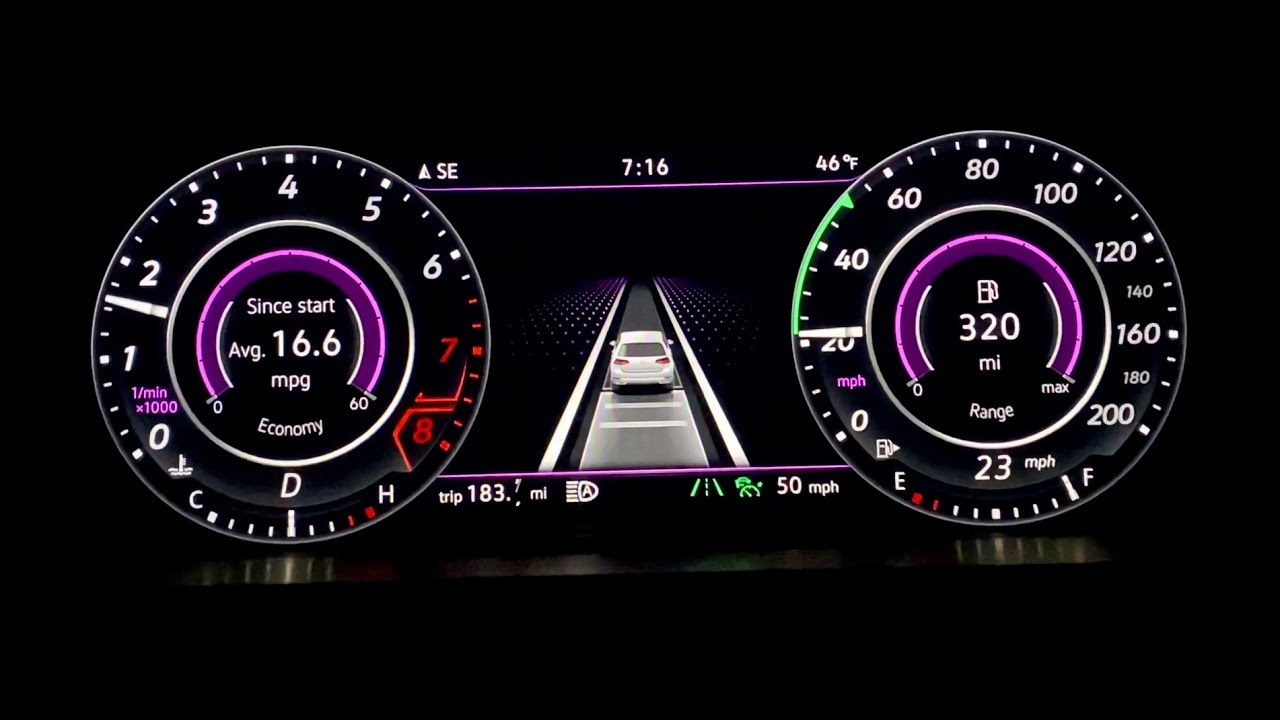 Traffic Jam Assist enabled - YouTube