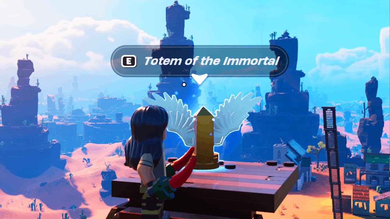 How to Craft Immortal Totem in LEGO Fortnite Survival - YouTube