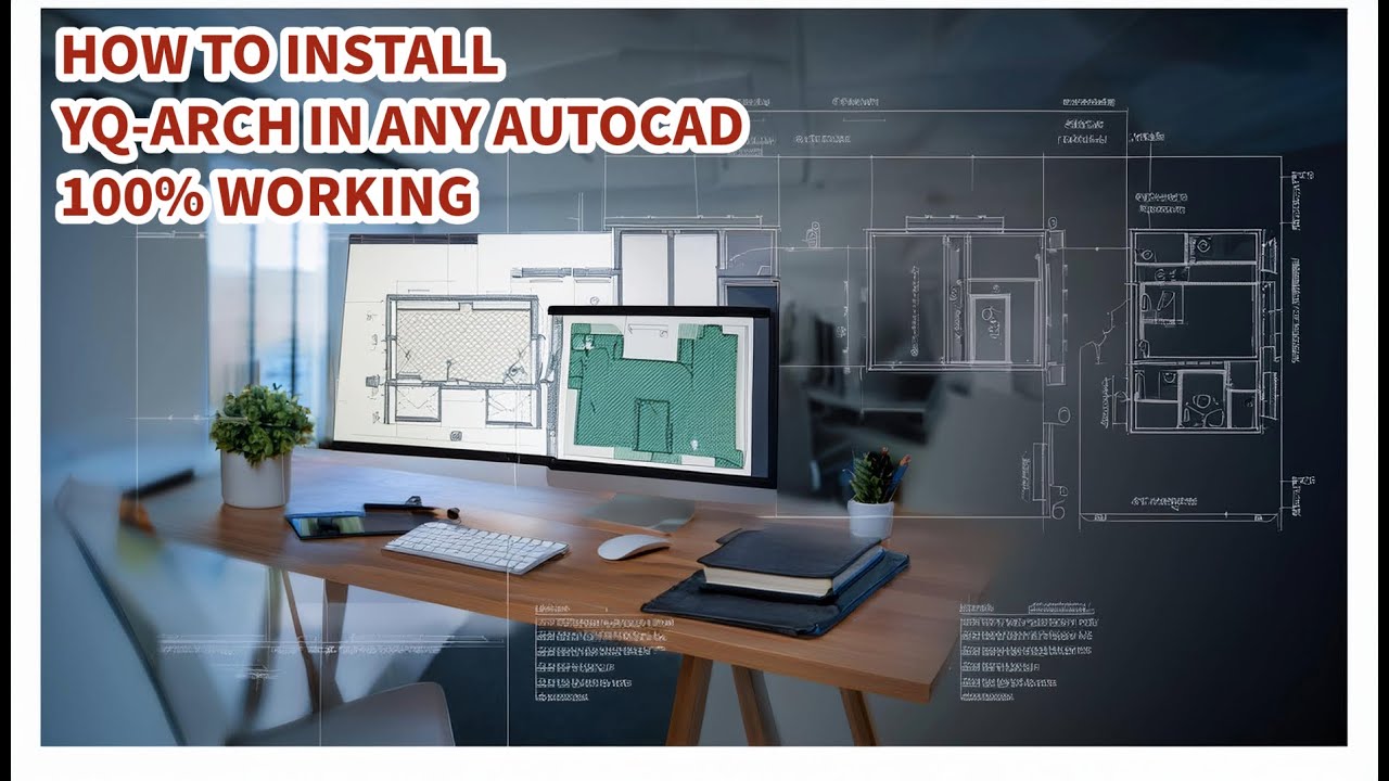 How to Download and Install YQarch plugins in AUTOCAD? Language issue ...