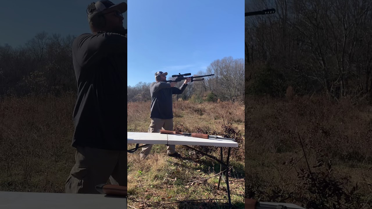 Serbu RN-50 shoulder firing - YouTube