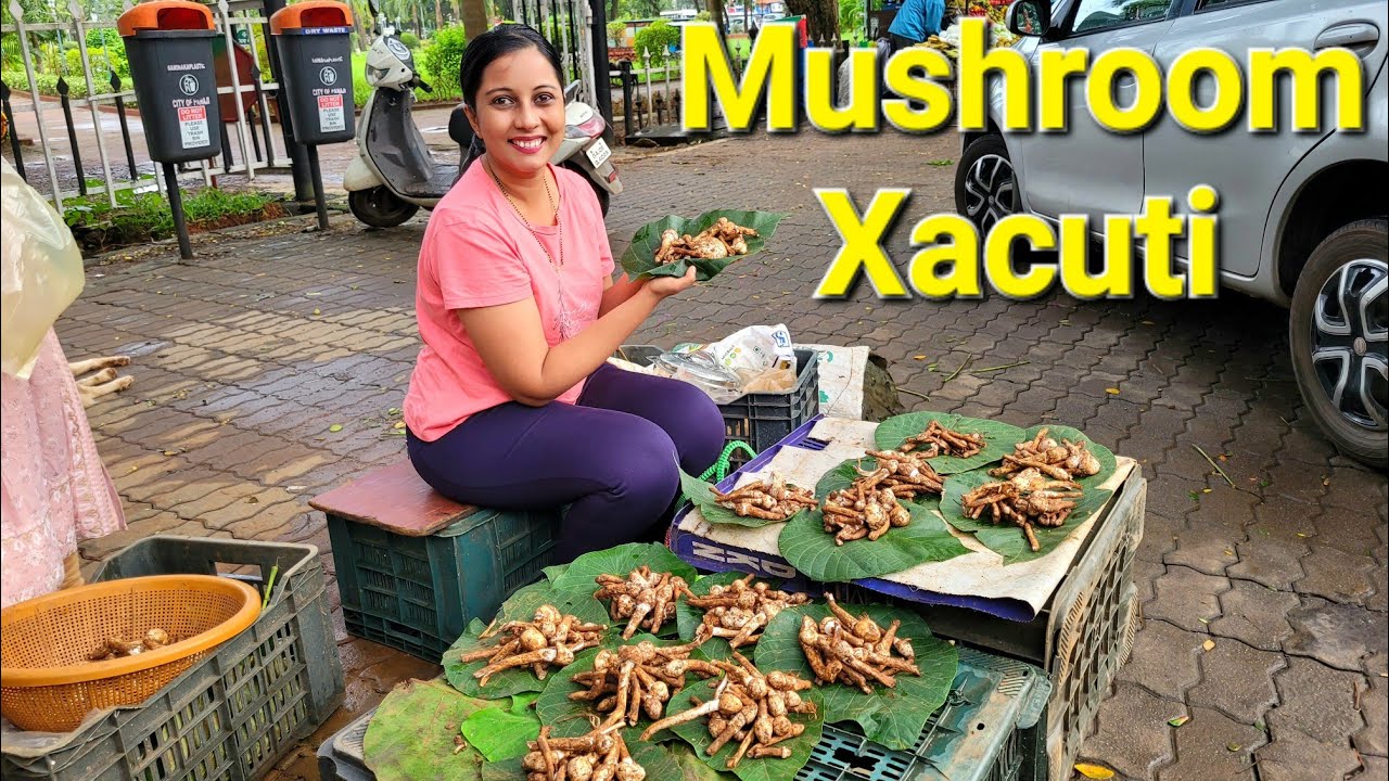 Goan Style Almyache Xacuti Receipe | Goan seasonal Mushroom | Tauba ...