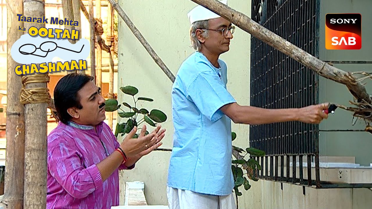Bapuji करने लगे Society को Paint | Taarak Mehta Ka Ooltah Chashmah ...