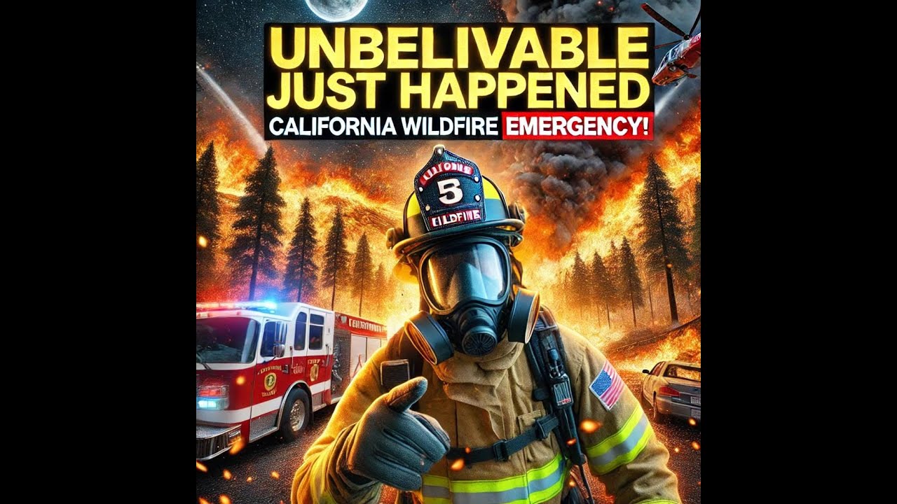 "Breaking News: California Wildfire Ravages Thousands of Acres" - YouTube