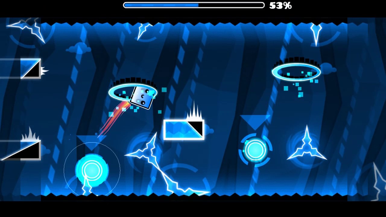 Geometry dash - [ Ice Gauntlet ] - Skyward by Chaos - YouTube