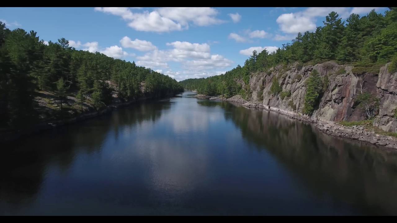 [4K] French River, ON, Canada (Aerial) - YouTube