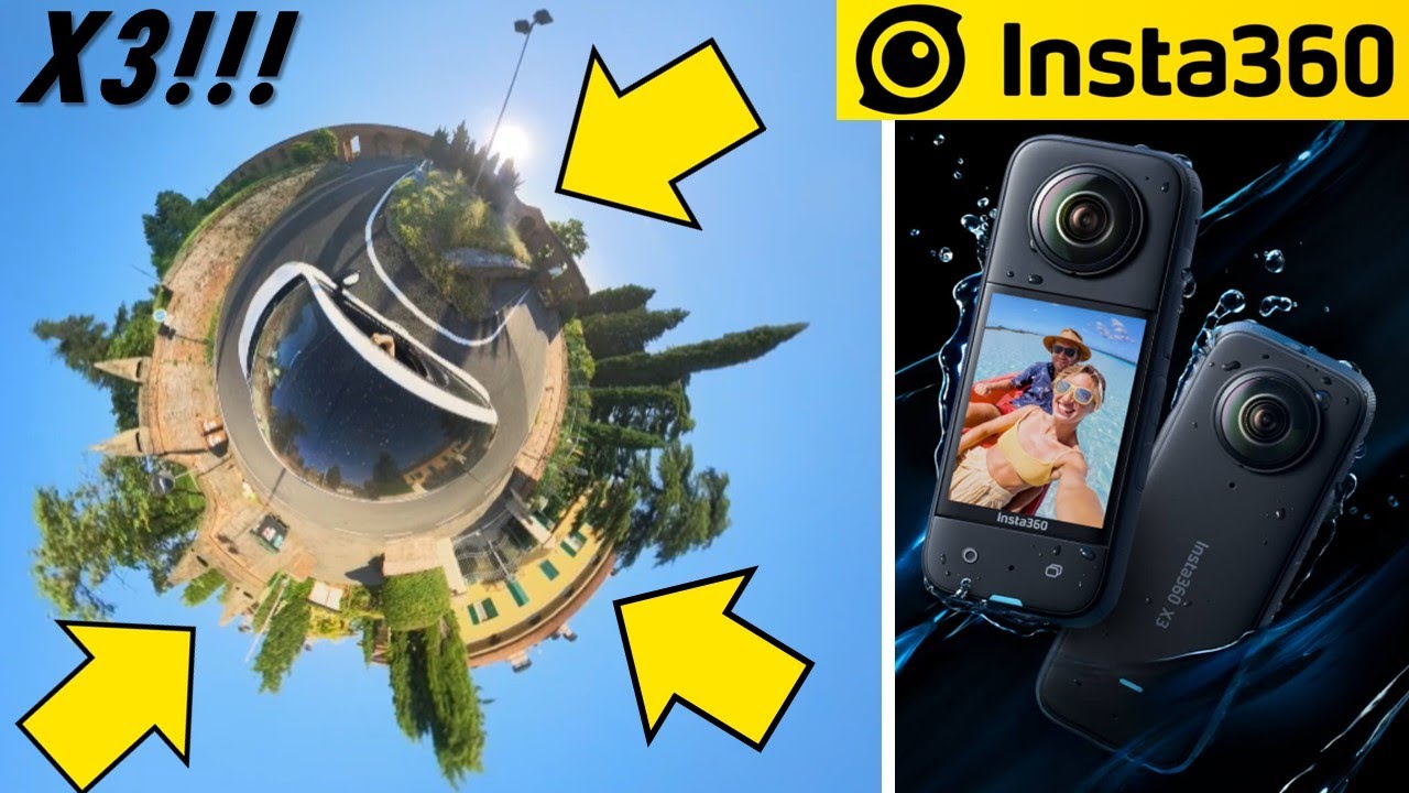 INSTA360 X3 tutorial video cinematic bastone invisibile insta360 x3 ...