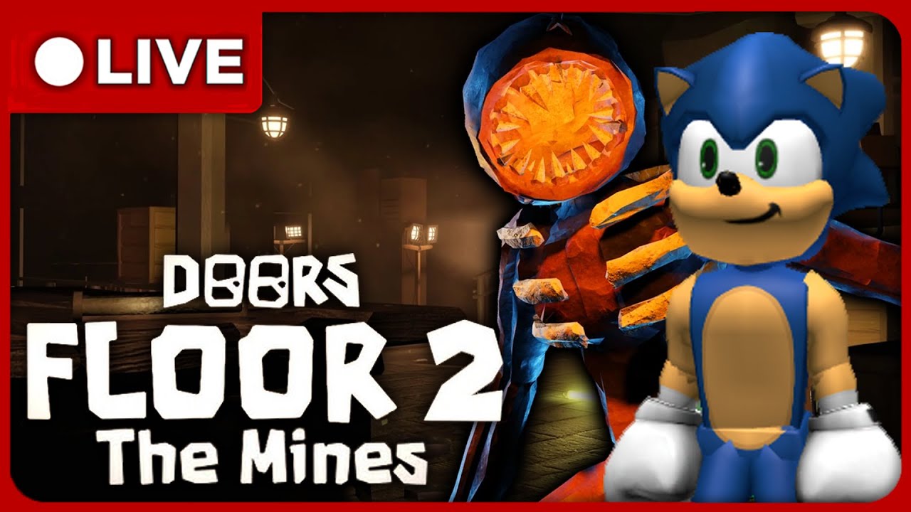 🔴DOORS FLOOR 2 + im sick still - LIVE🔴| ROBLOX w/ @EpicFr @zdalt ...