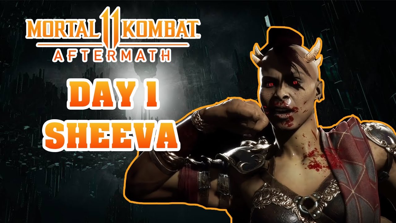 Stomp the Yard: Day 1 Sheeva Gameplay | Mortal Kombat 11 Aftermath ...