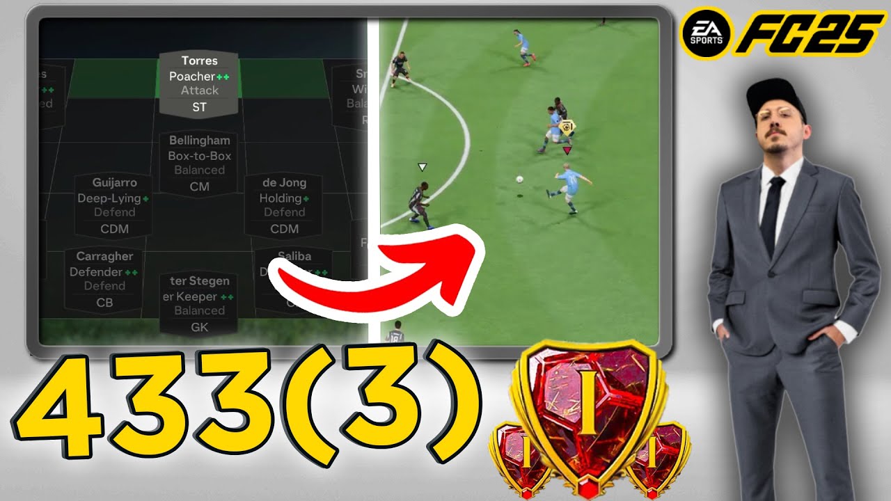 DEFENSIVE MASTERCLASS WITH 433(3) 🥳 Post Patch Custom Tactics & Meta ...
