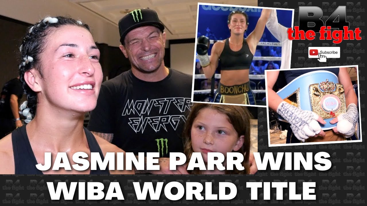Jazzy Parr Post Fight interview - YouTube
