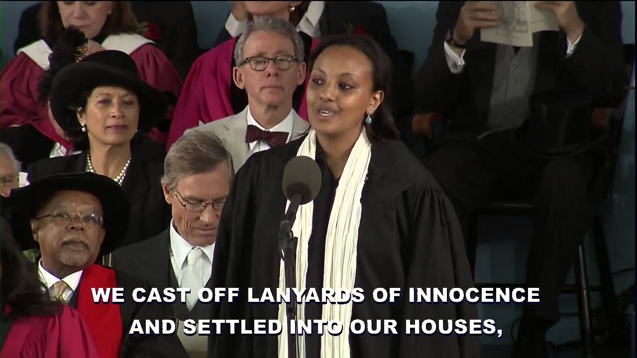 Latin Address: Fanaye Yirga | Harvard Commencement 2013 - YouTube