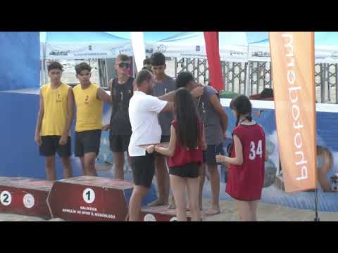2023 U18 Plaj Voleybolu Kulüpler Türkiye Şampiyonası Ödül Töreni