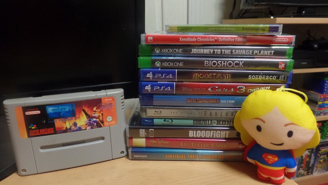 Shopping - DVD/PS4/Switch/XBox/Blu/Snes (129) - YouTube