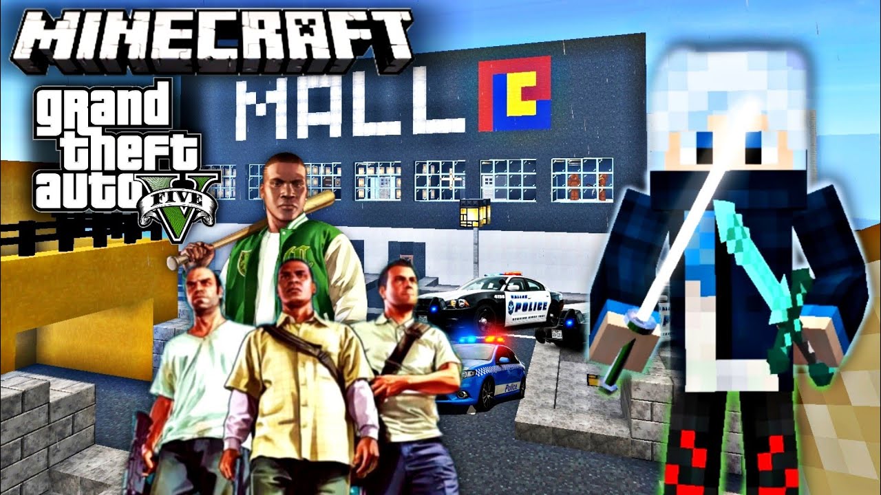 GTA-V In Minecraft || Minecraft New Series #minecraft - YouTube