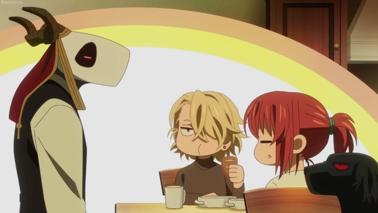 #edit #anime The Ancient Magus Bride Season 2 ep 6 funny moment - YouTube
