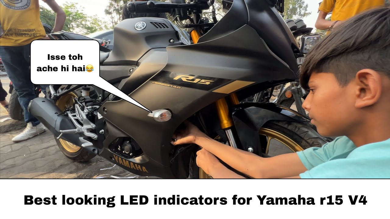 Finally Venom ke indicator change ho gye😂 || LED Indicator For R15 ...