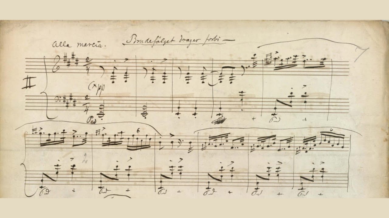 Grieg plays Grieg: Bridal Procession, Op. 19/2 (1869-1871) - YouTube Music
