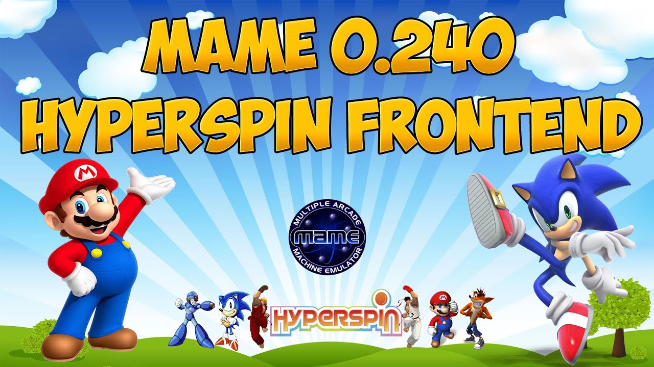 MAME 0.240 ∴ Hyperspin Frontend - YouTube