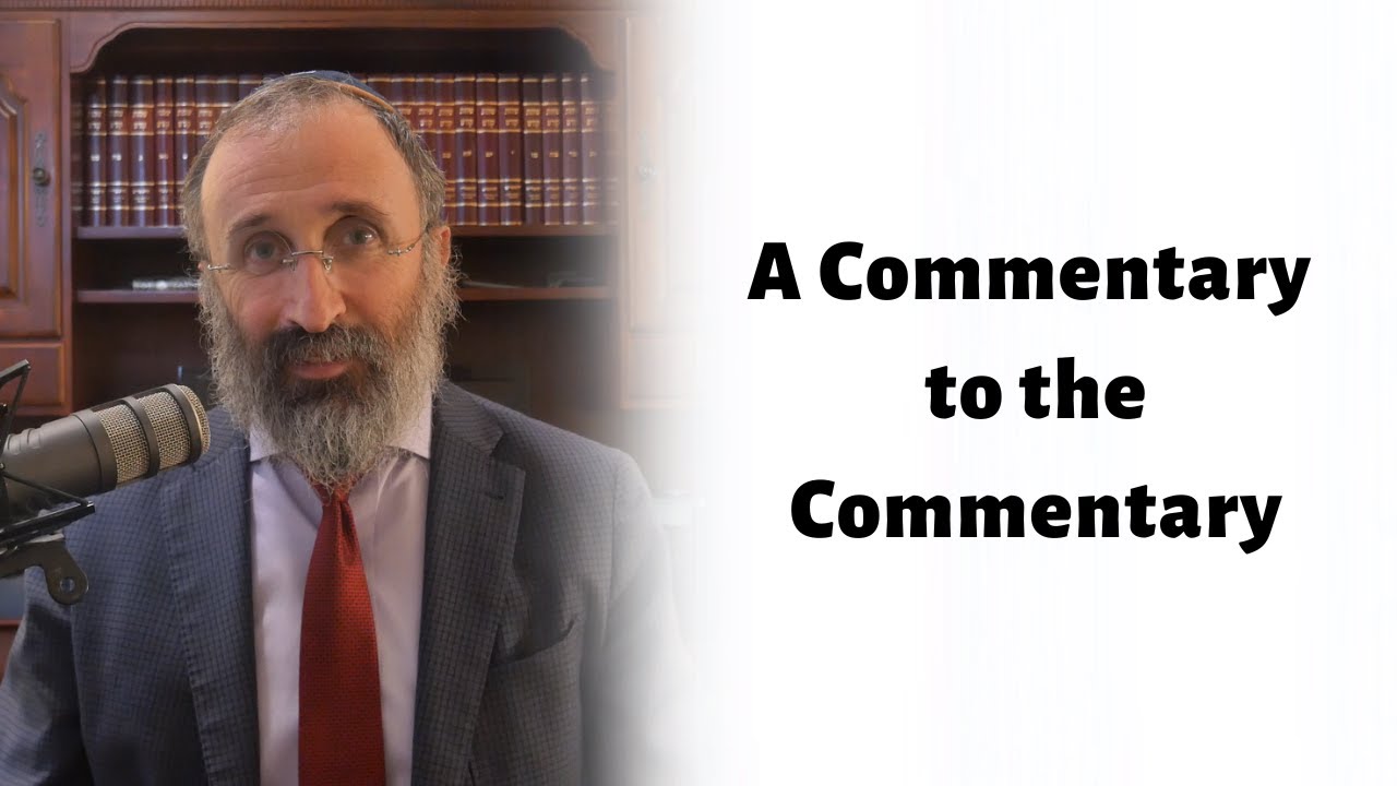 A Commentary to the Commentary - YouTube