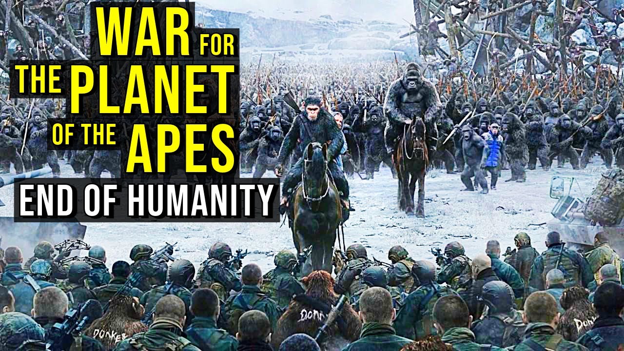 WAR FOR THE PLANET OF THE APES (End of Humanity) EXPLORED - YouTube