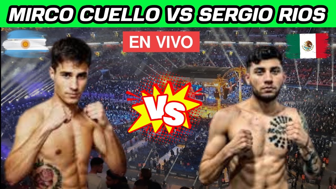 En Vivo! Mirco Cuello vs Sergio Rios Titulo Mundial AMB Argentina vs ...
