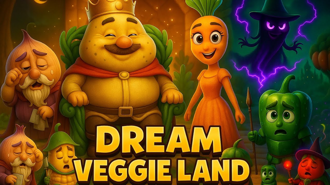 Dream Veggie Land – The Magical Vegetable Kingdom Awakens! | Kids Moral ...