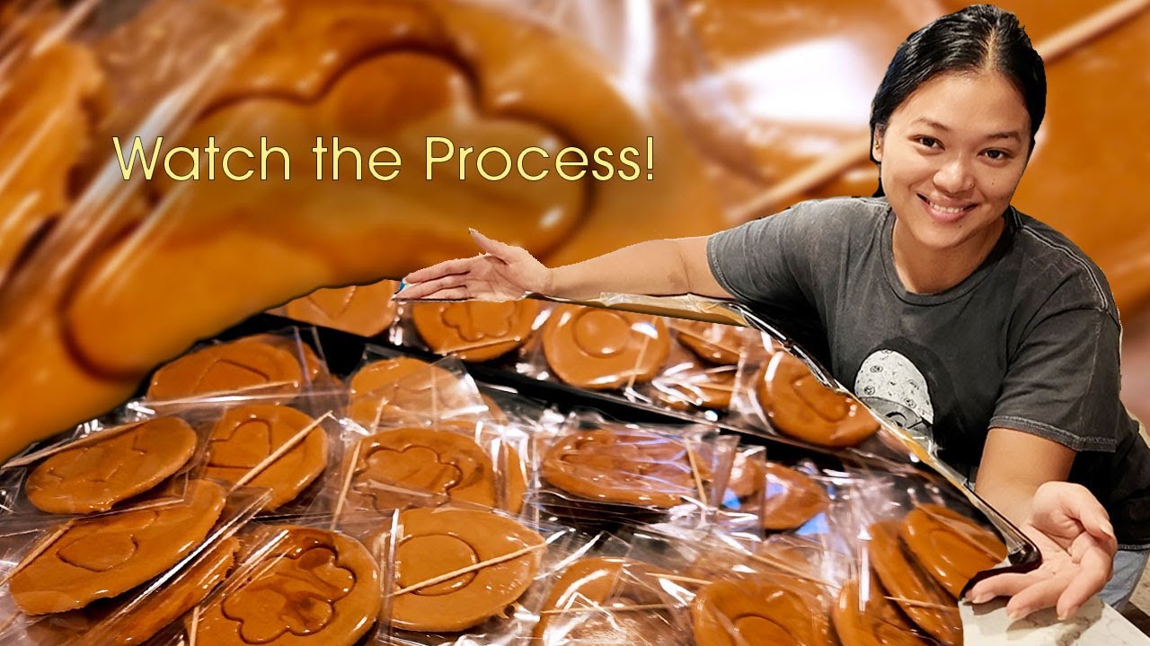 From Sugar to 200 Dalgona Candies | Full Behind-the-Scenes Process ...
