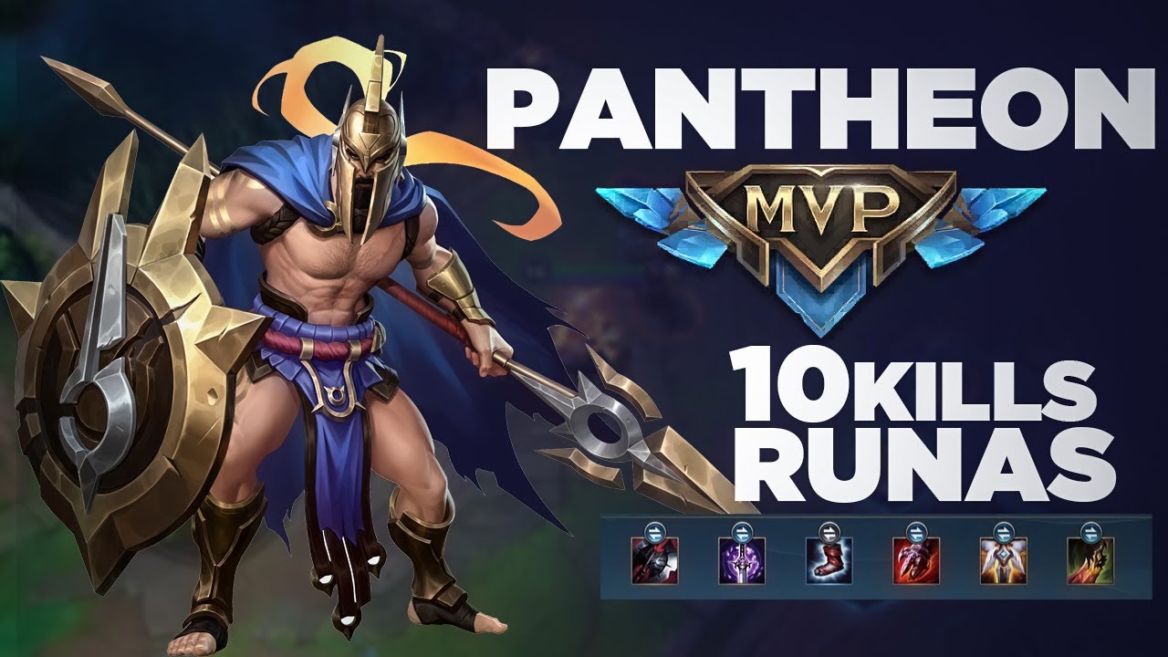 PANTHEON 🔥INVICTO🔥 GUIA, BUILD y GAMEPLAY | TOP GAME WILD- Rift - YouTube