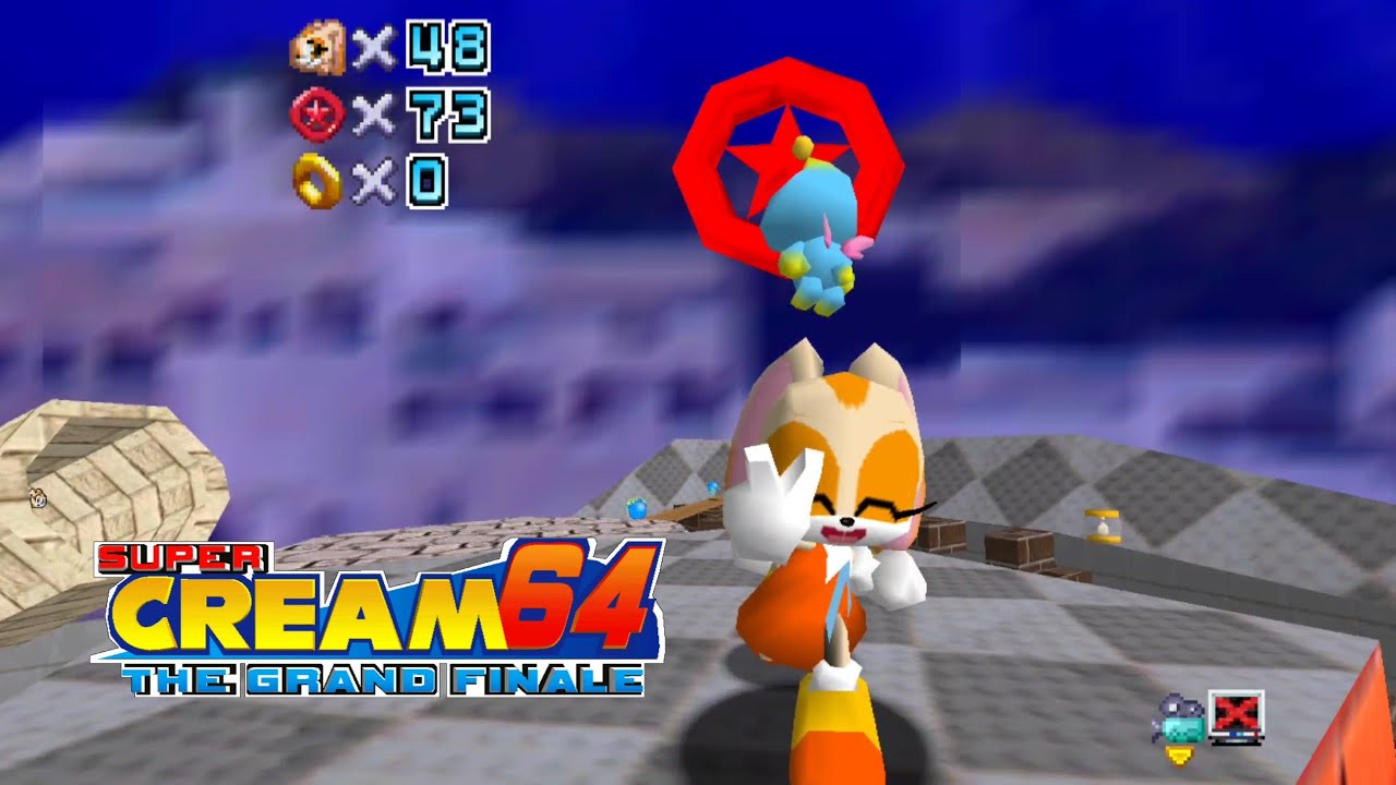 Super Cream 64 TGF Edition Plus Full Screen 16:9 Wet-Dry World Complete ...