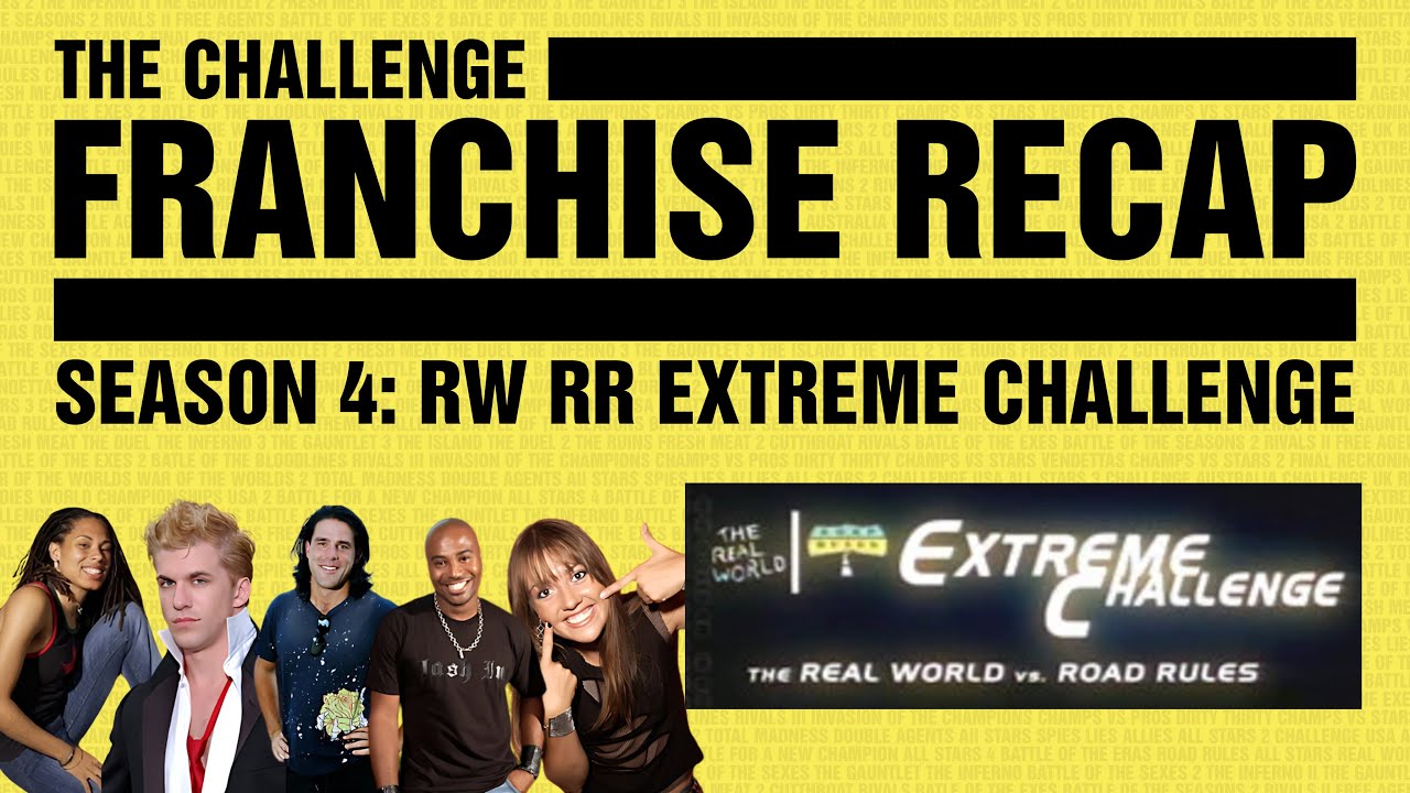 The Challenge Franchise Recap: Season 4 Extreme Challenge #thechallenge ...