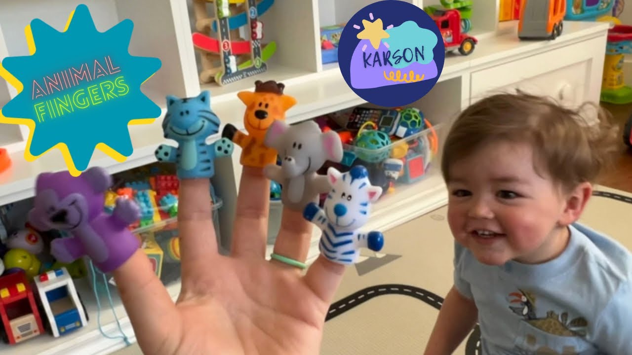 Finger ANIMALS song | famous finger family song for kids but with ...